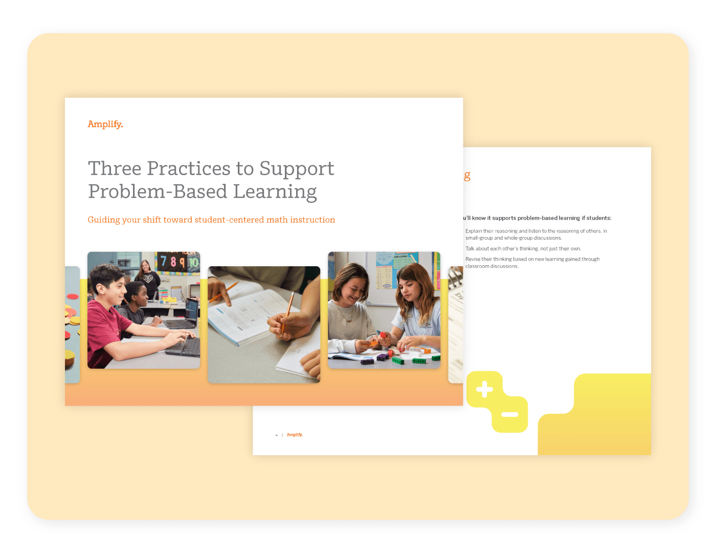 Teacher support for K–5 math | Amplify